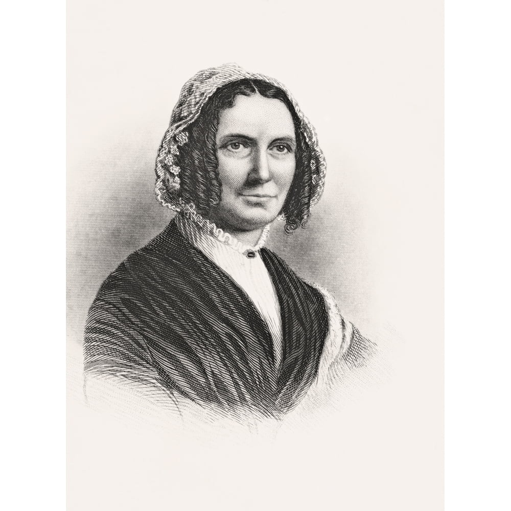 Posterazzi DPI1856442LARGE Abigail Powers Fillmore 1798 To 1853 Wife of Millard Fillmore 13th ...