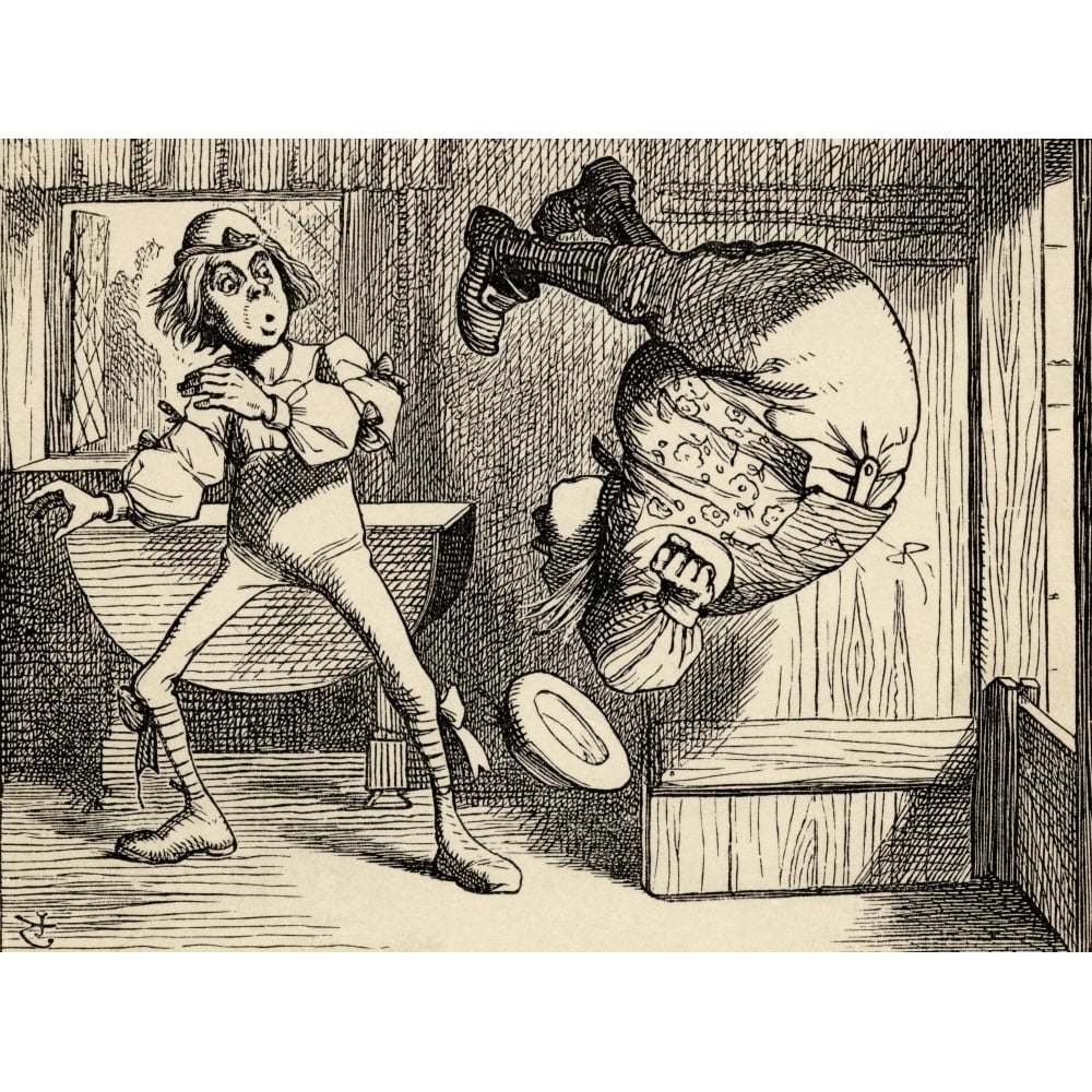 Posterazzi DPI1856604LARGE Father William Does A Back Somersalt ...