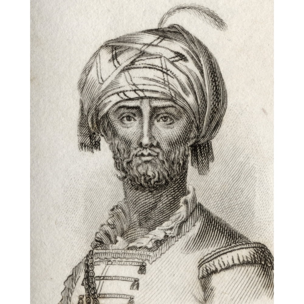 Posterazzi DPI1856800LARGE Hyder-Ali Or Haidar Ali 17221782. Indian ...