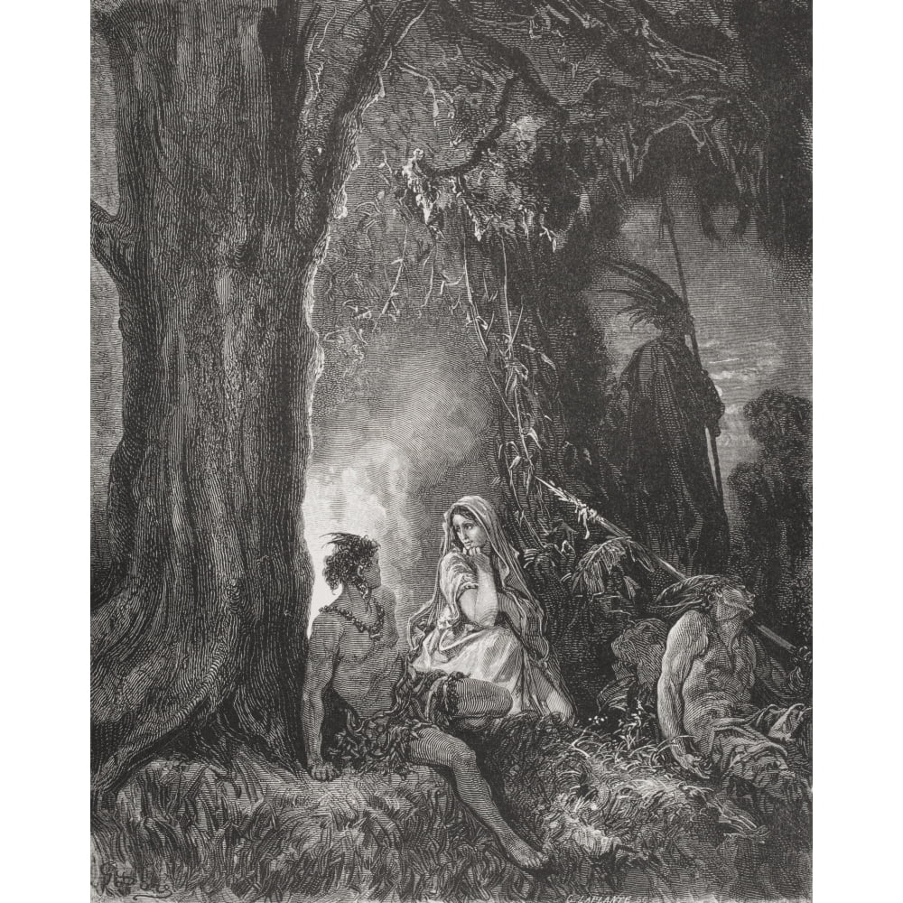 Posterazzi DPI1857052LARGE Engraving by Gustave Dore 1832-1883 French ...