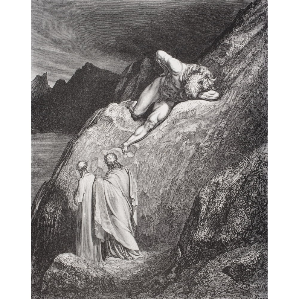 Posterazzi DPI1857068LARGE Engraving by Gustave Dore 1832-1883 French ...