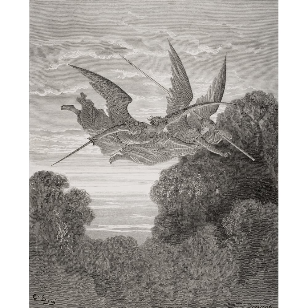 Posterazzi DPI1857078 Illustration by Gustave Dore 1832-1883 French ...