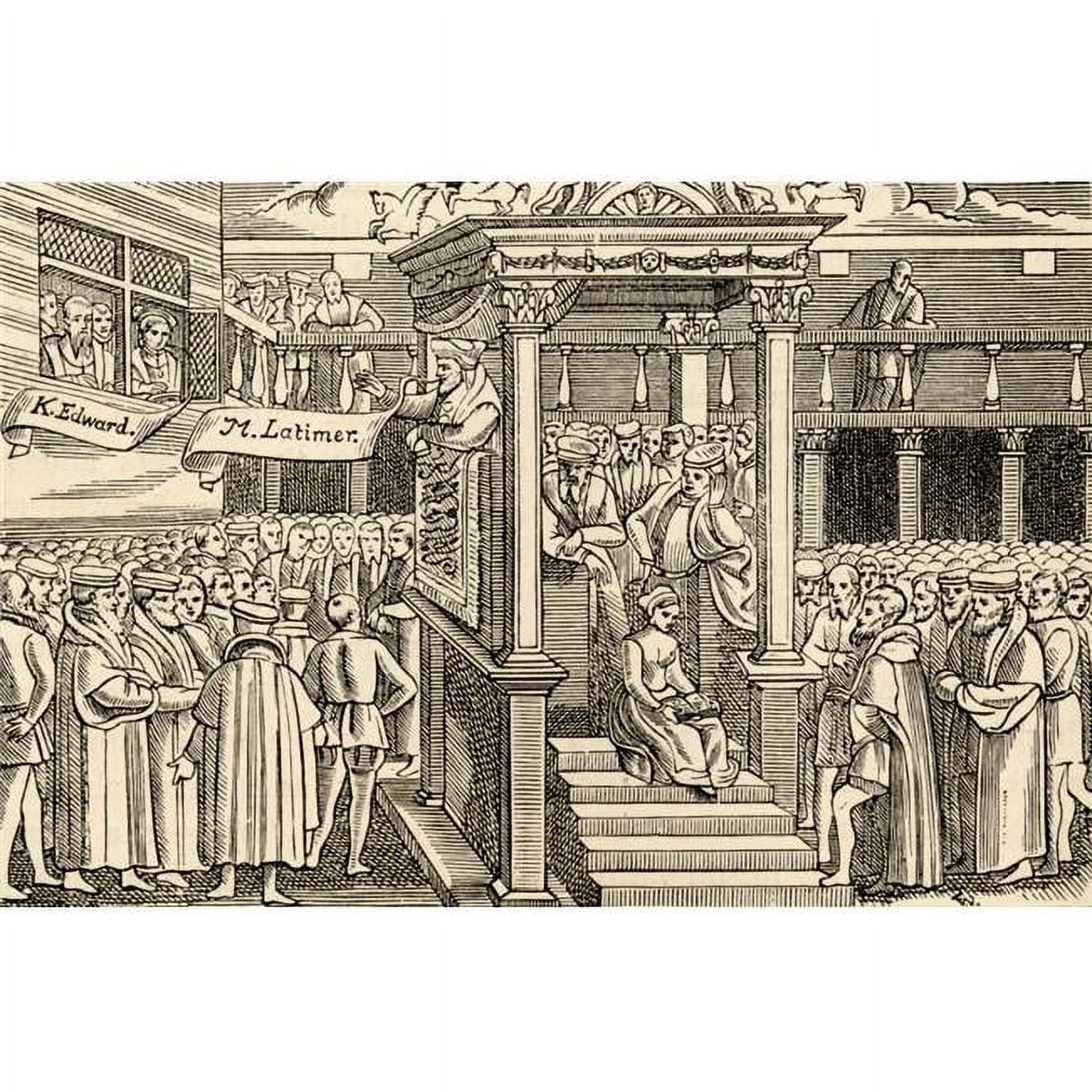 Posterazzi DPI1857409 Hugh Latimer 1485-1555 English Preacher & Martyr ...