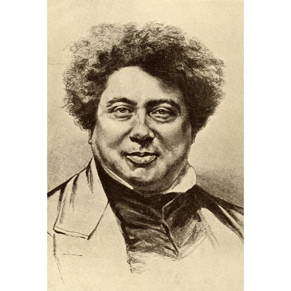 Posterazzi DPI1857583 Alexandre Dumas Senior 1803 1870 French Author ...