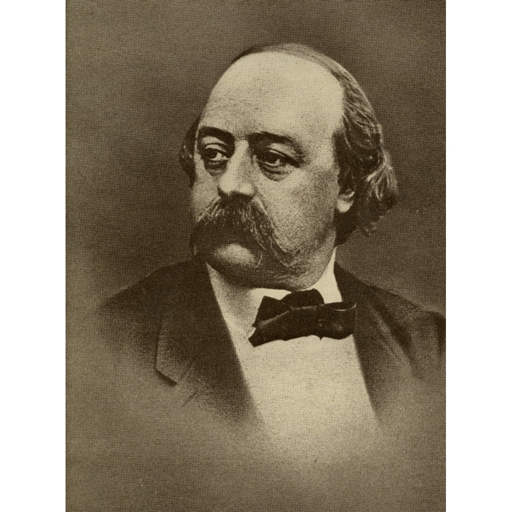 Posterazzi DPI1857600 Gustave Flaubert 1821-1880 French Novelist From ...