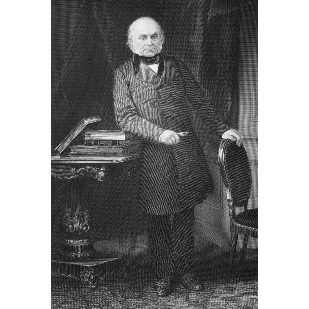 Posterazzi DPI1857737LARGE John Quincy Adams 1767-1848 Eldest Son of ...