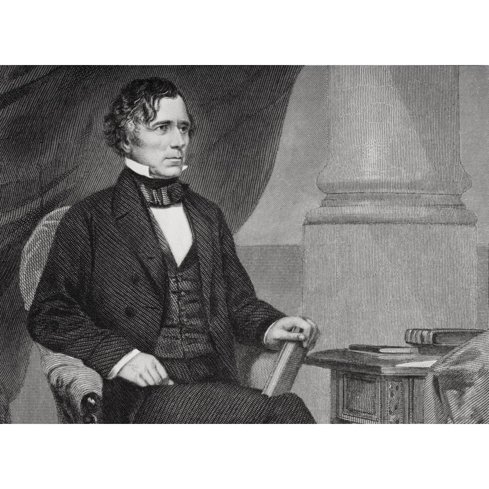 Posterazzi DPI1857751 Franklin Pierce 1804 To 1869 14th President of ...
