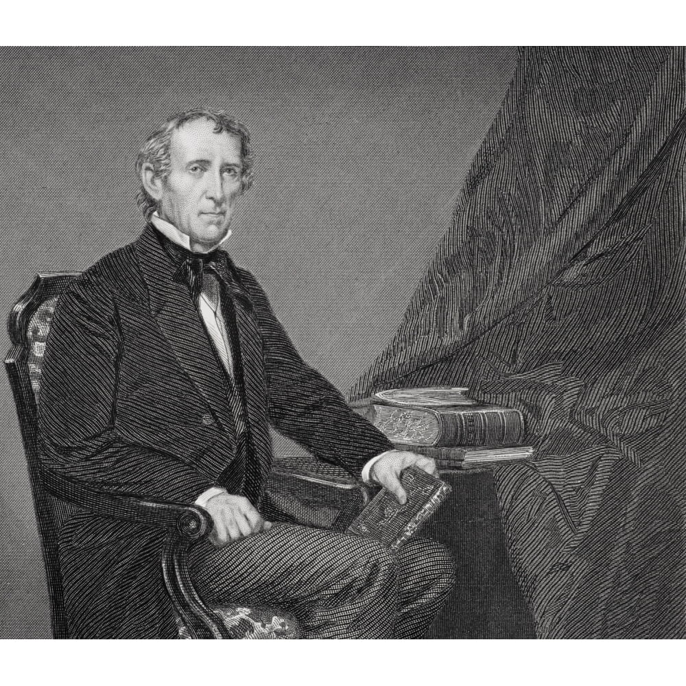 Posterazzi DPI1857753LARGE John Tyler 1790 To 1862 10th President of ...