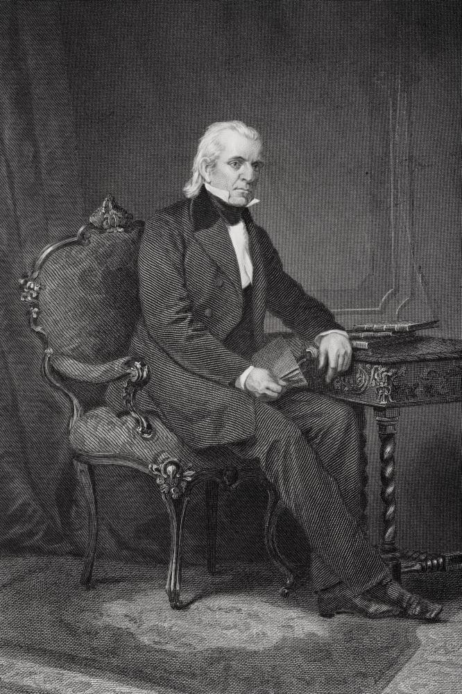 Posterazzi DPI1857756 James Knox Polk 1795 To 1849 11th President of ...