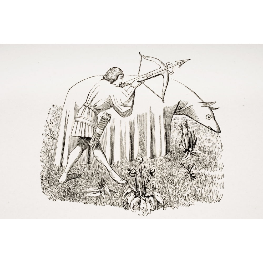 Posterazzi DPI1857837 How To Carry A Cloth To Approach Beasts 19th ...