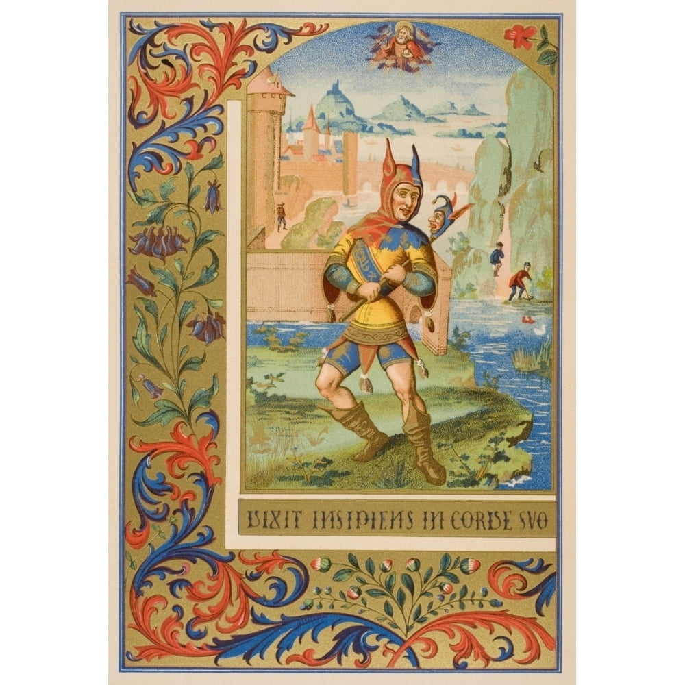 Posterazzi DPI1857938LARGE A Court Fool of The 15th Century 19th ...