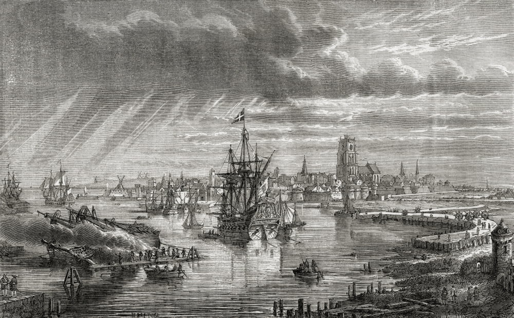 Posterazzi DPI1858208 Dunkerque France, Dunkirk In The 18th Century ...