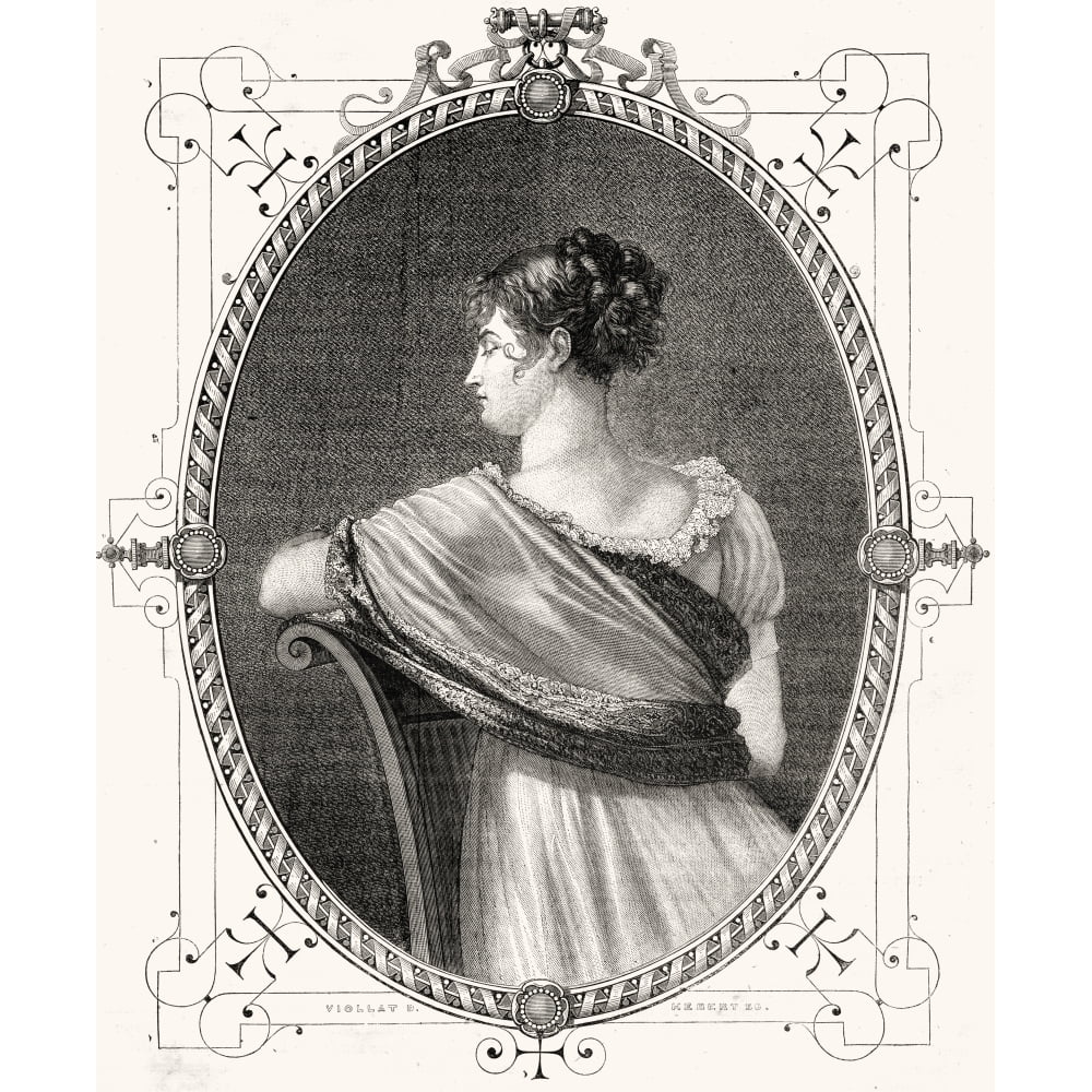 Posterazzi DPI1858228LARGE Madame Rcamier Jeanne Fran oise Julie Adlade ...