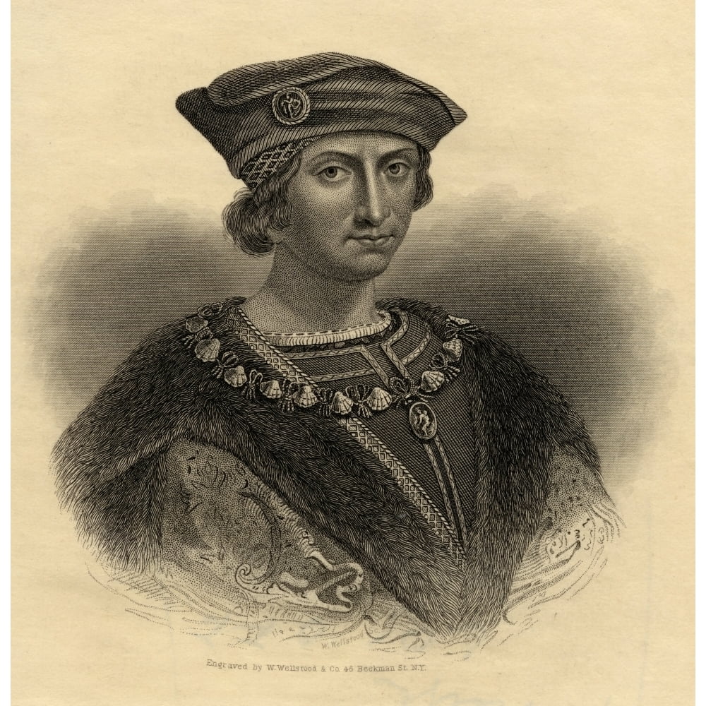 Posterazzi DPI1858264 Charles Viii 14701498 King of France Steel ...