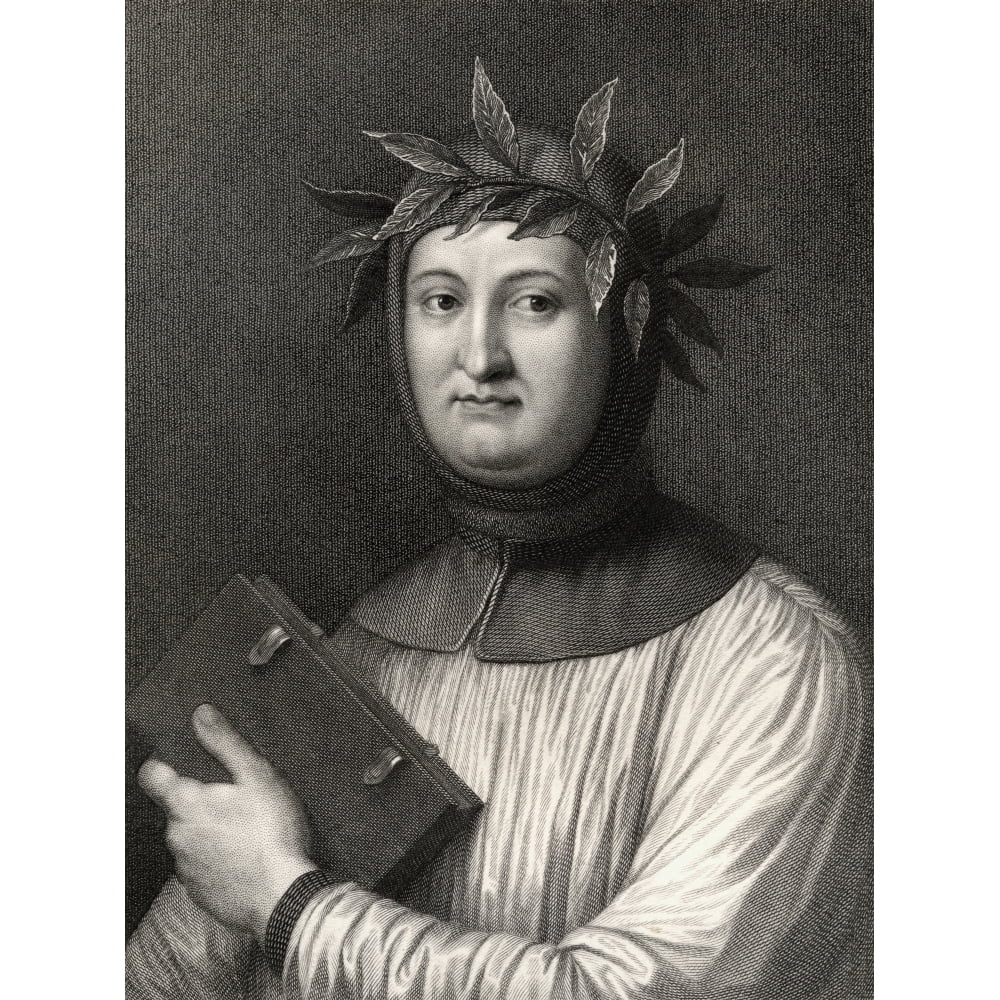 Posterazzi DPI1858556 Francesco Petrarca Aka Petrarch 1304-1374 Italian ...