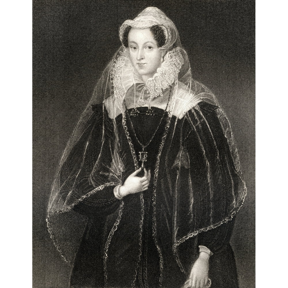 Posterazzi DPI1858780LARGE Mary Queen of Scots 1542-1587 Also Mary Stuart Daughter of James V ...