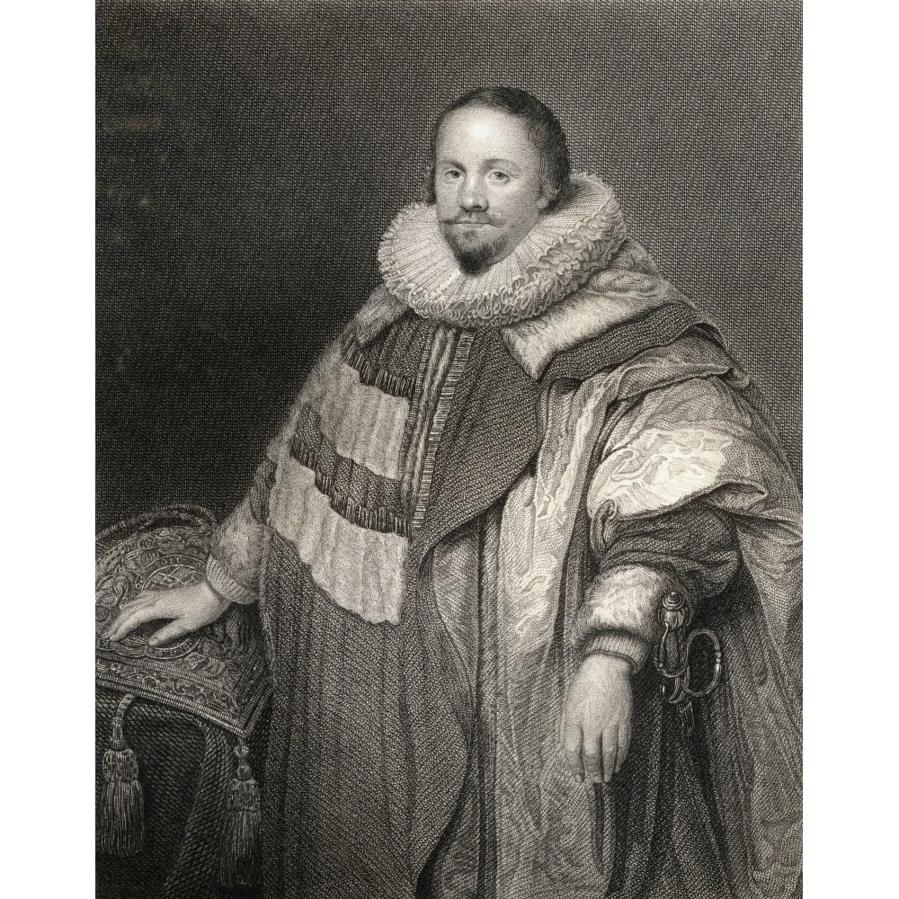 Posterazzi DPI1858858LARGE Thomas Coventry 1St Baron Coventry 1578-1640 ...