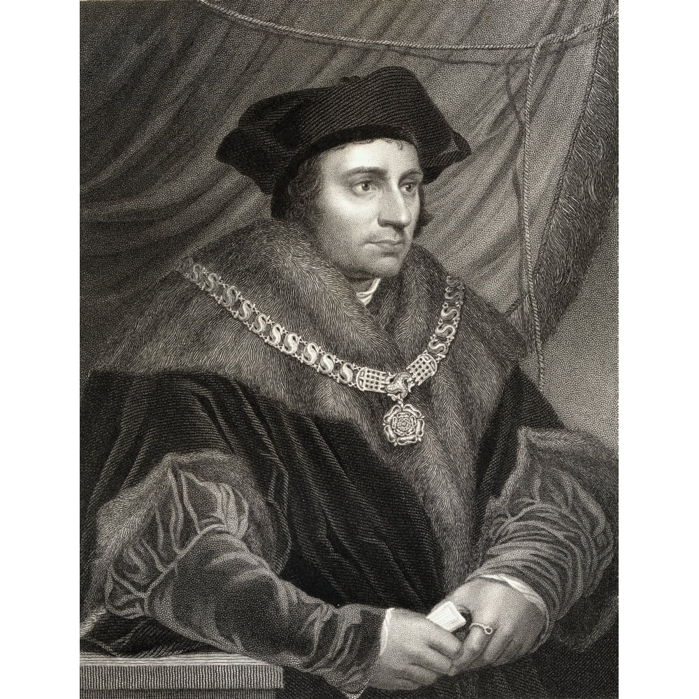 Posterazzi DPI1858871 Sir Thomas More Aka Saint Thomas More 1477-1535 ...