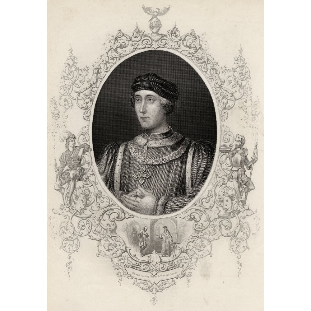 Posterazzi DPI1858985LARGE Henry Vi 1421-1471. King of England From ...