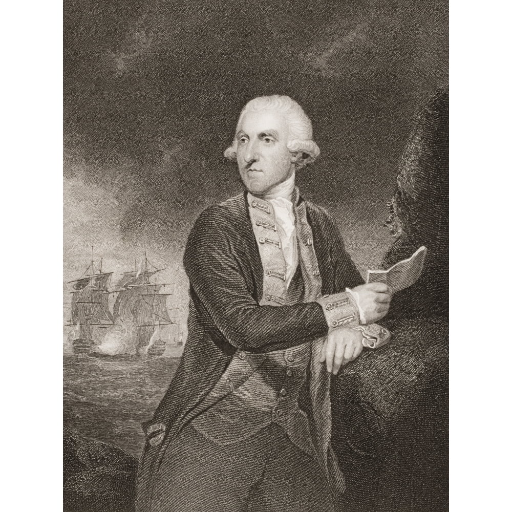 Posterazzi DPI1859556 Samuel Hood 1St Viscount Hood 1724-1816 British ...