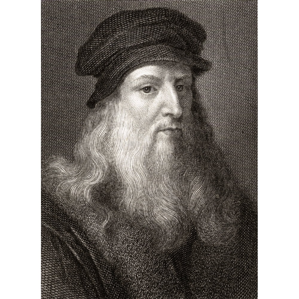Posterazzi DPI1859623 Leonardo Da Vinci 1452-1519 Florentine Artist ...