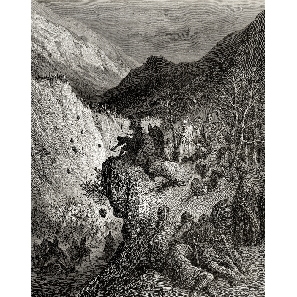 Posterazzi DPI1859736 Bernard of Carinthia Surprised by Turkish Raids ...