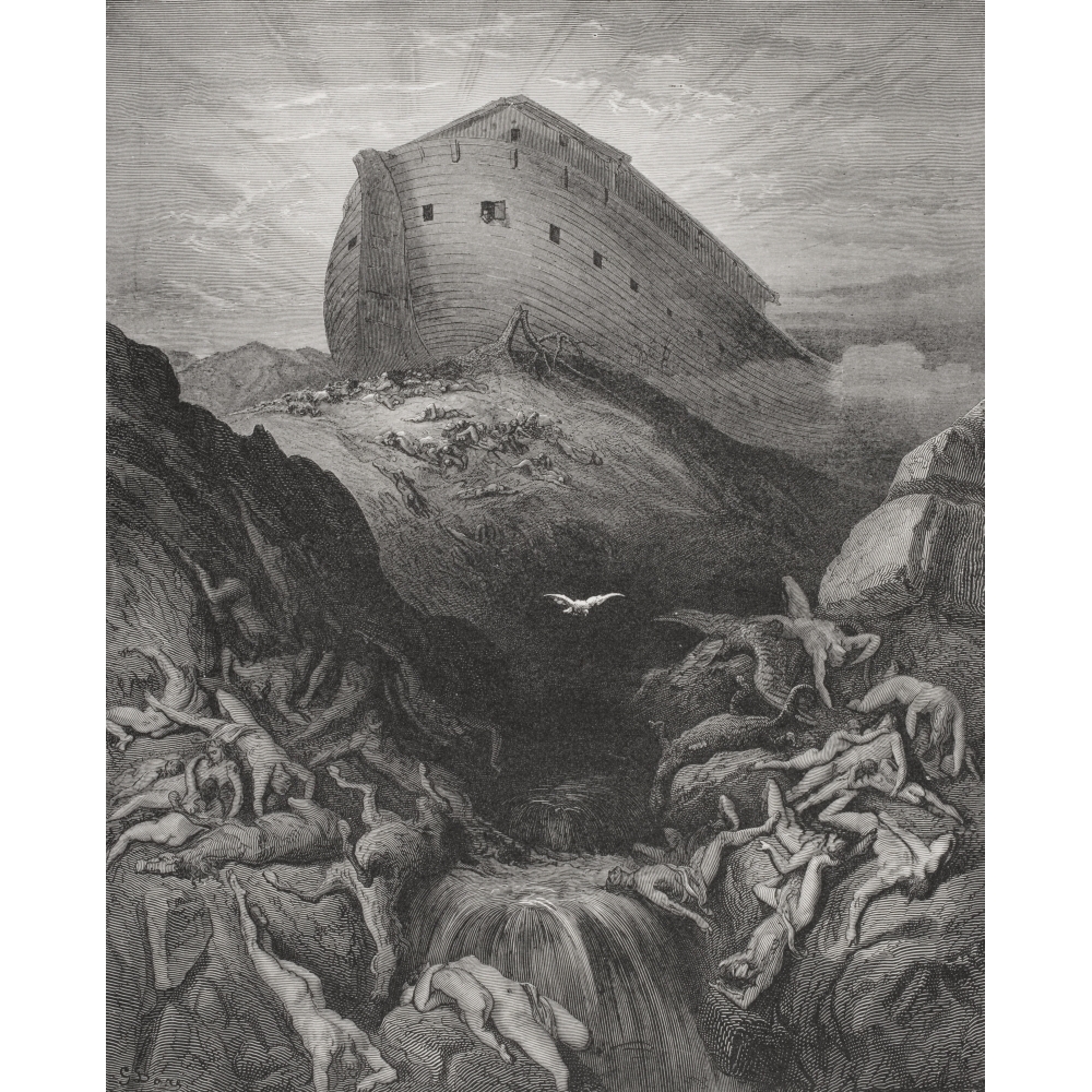 Posterazzi DPI1859804LARGE Engraving From The Dore Bible Illustrating ...