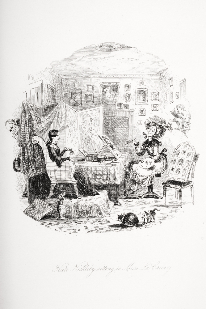Posterazzi DPI1860151LARGE Kate Nickleby Sitting to Miss La Creevy ...
