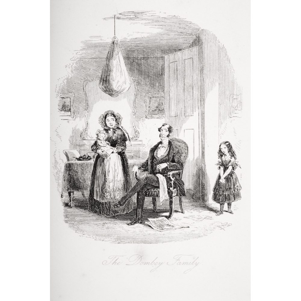 Posterazzi DPI1860158LARGE The Dombey Family. Illustration From the ...