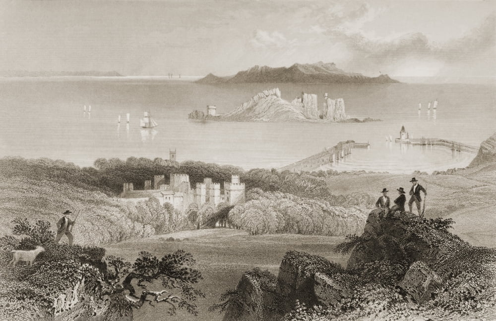 Posterazzi DPI1860339LARGE Howth Castle Howth County Dublin Ireland ...