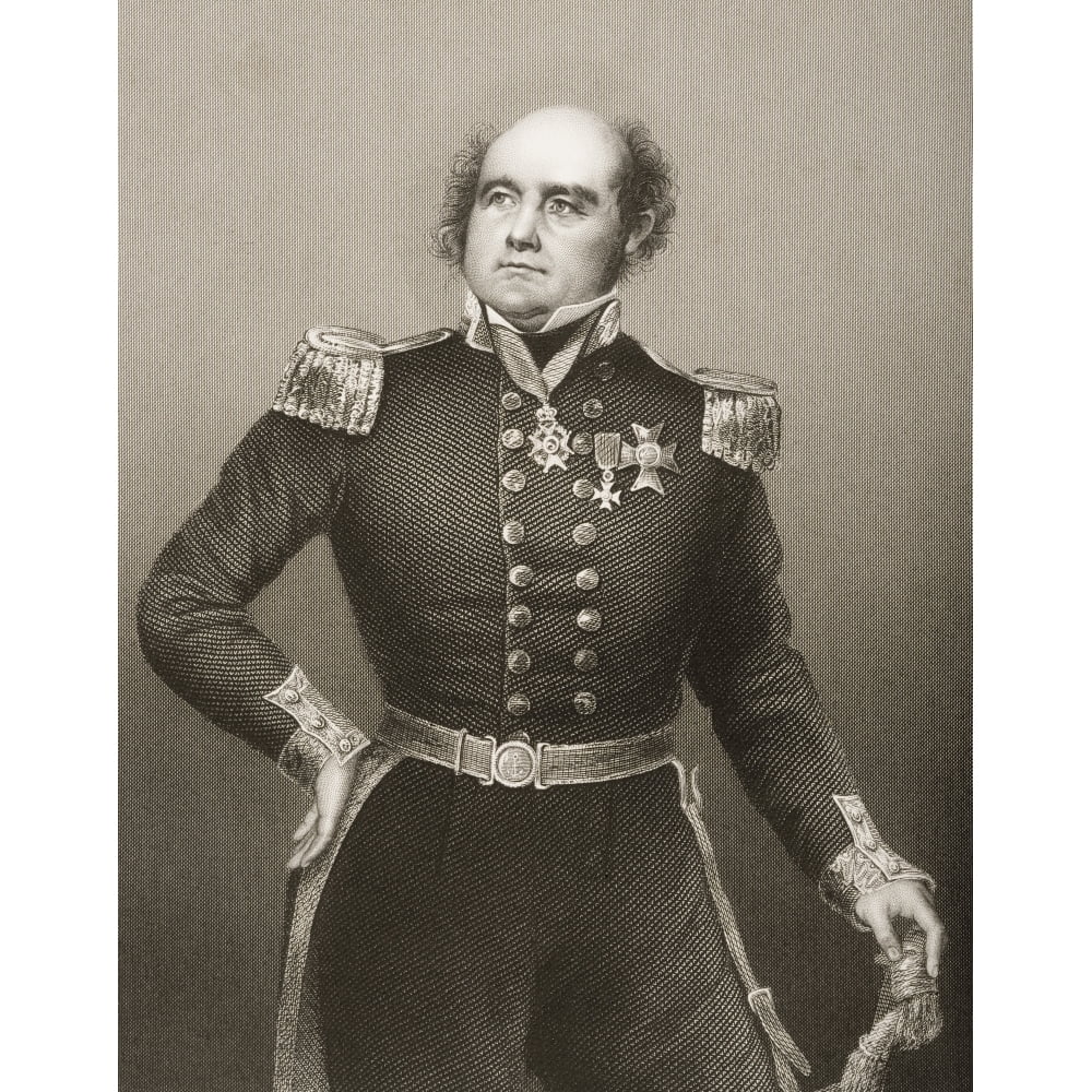 Posterazzi DPI1860513 Sir John Franklin 1786 1847 Celebrated English ...