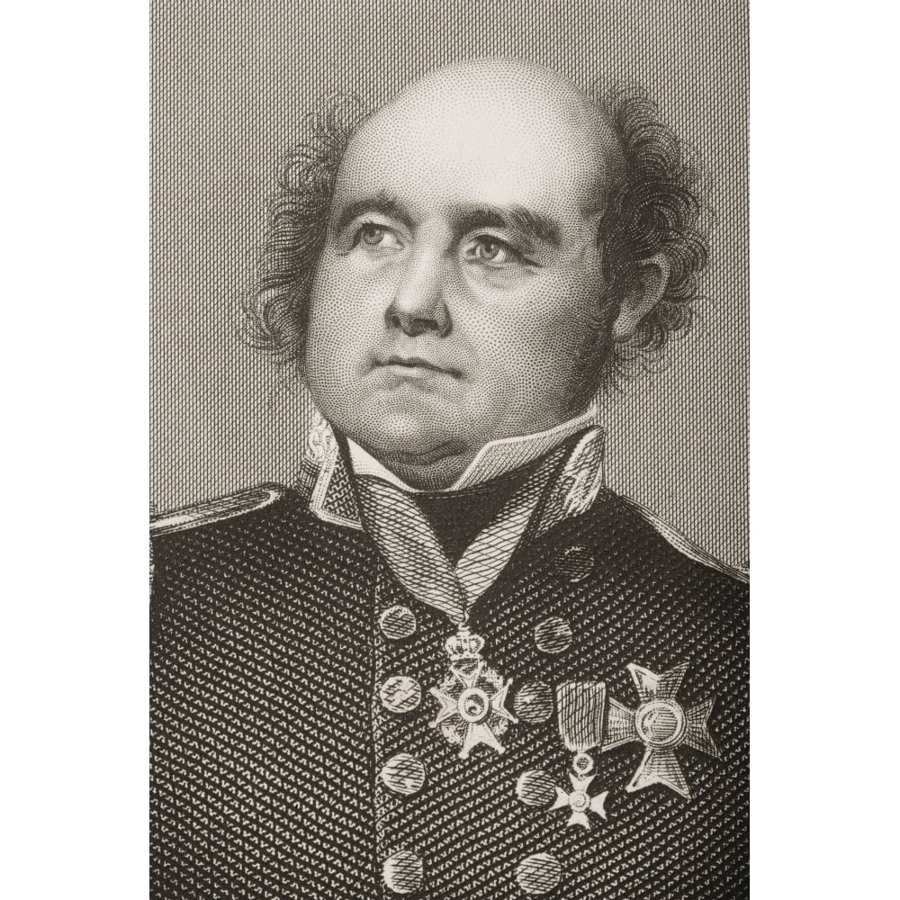 Posterazzi DPI1860514LARGE Sir John Franklin 1786 1847 Celebrated ...
