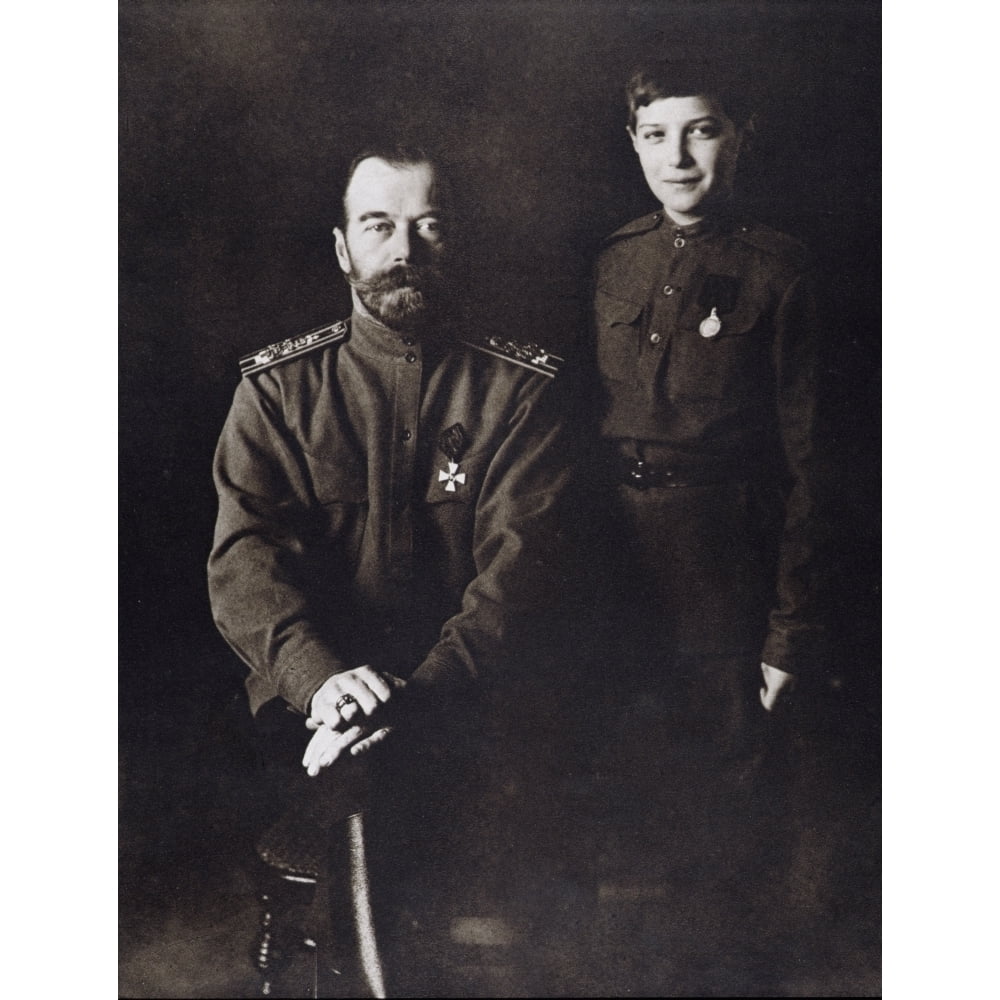 Posterazzi DPI1860673 Nicholas Ii Last Emperor of Russia 1868 to 1918 ...
