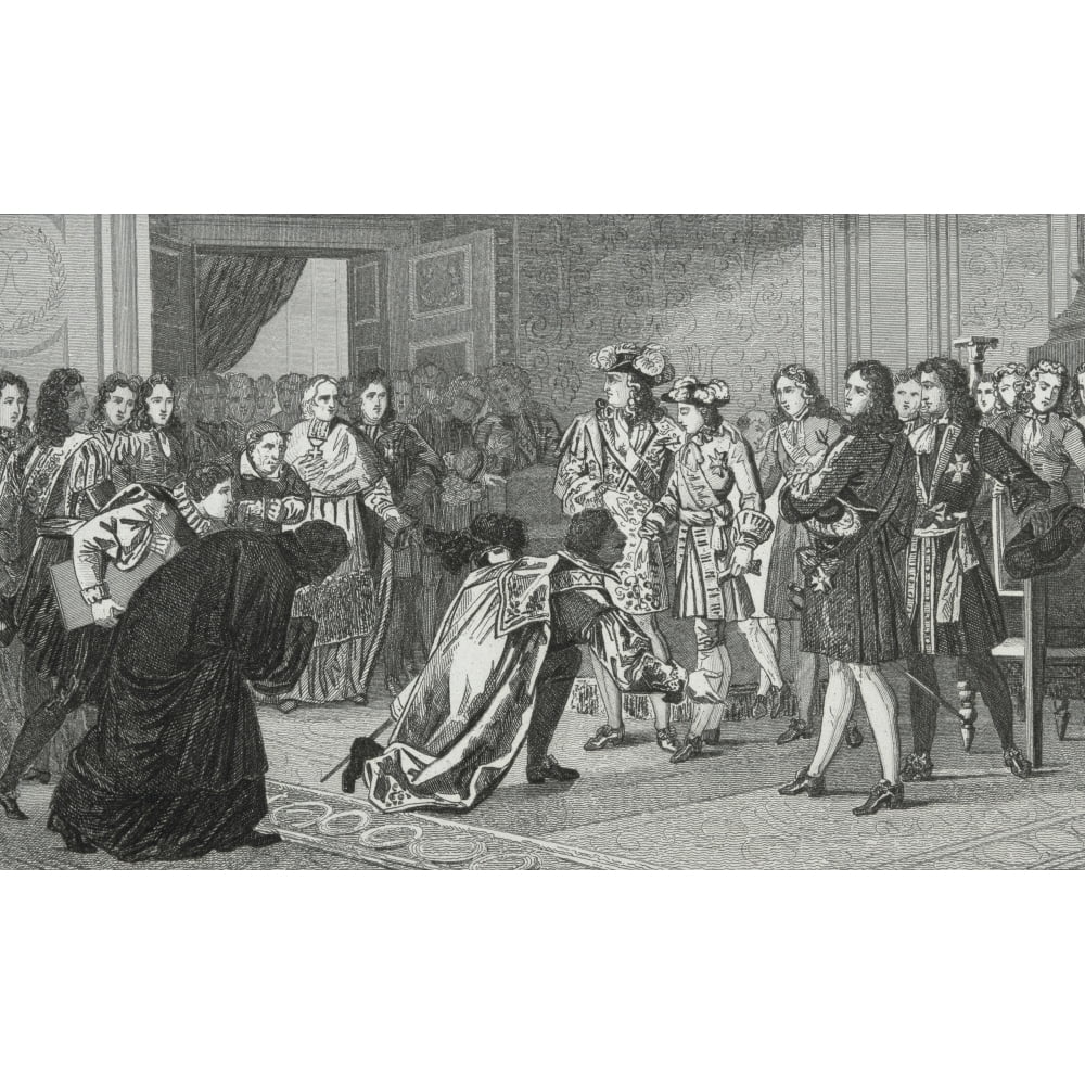 Posterazzi DPI1861207LARGE Louis Xiv the Sun King 1638 to 1715 Presents ...