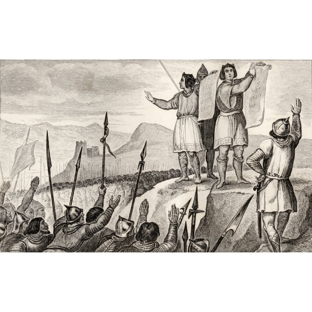 Posterazzi DPI1861214LARGE Charles II 823 to 877 Also Charles the Bald ...