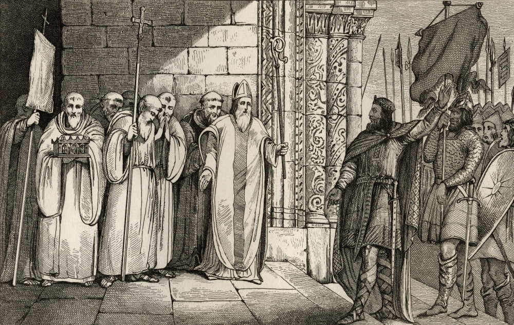 Posterazzi DPI1861228LARGE Dagobert 603 to 639 Taking Down the Banner ...