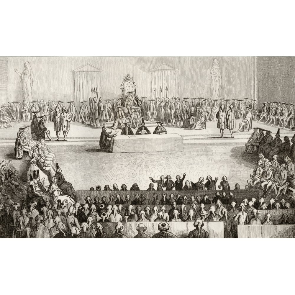 Posterazzi DPI1861249LARGE The National Assembly During the Reign of ...