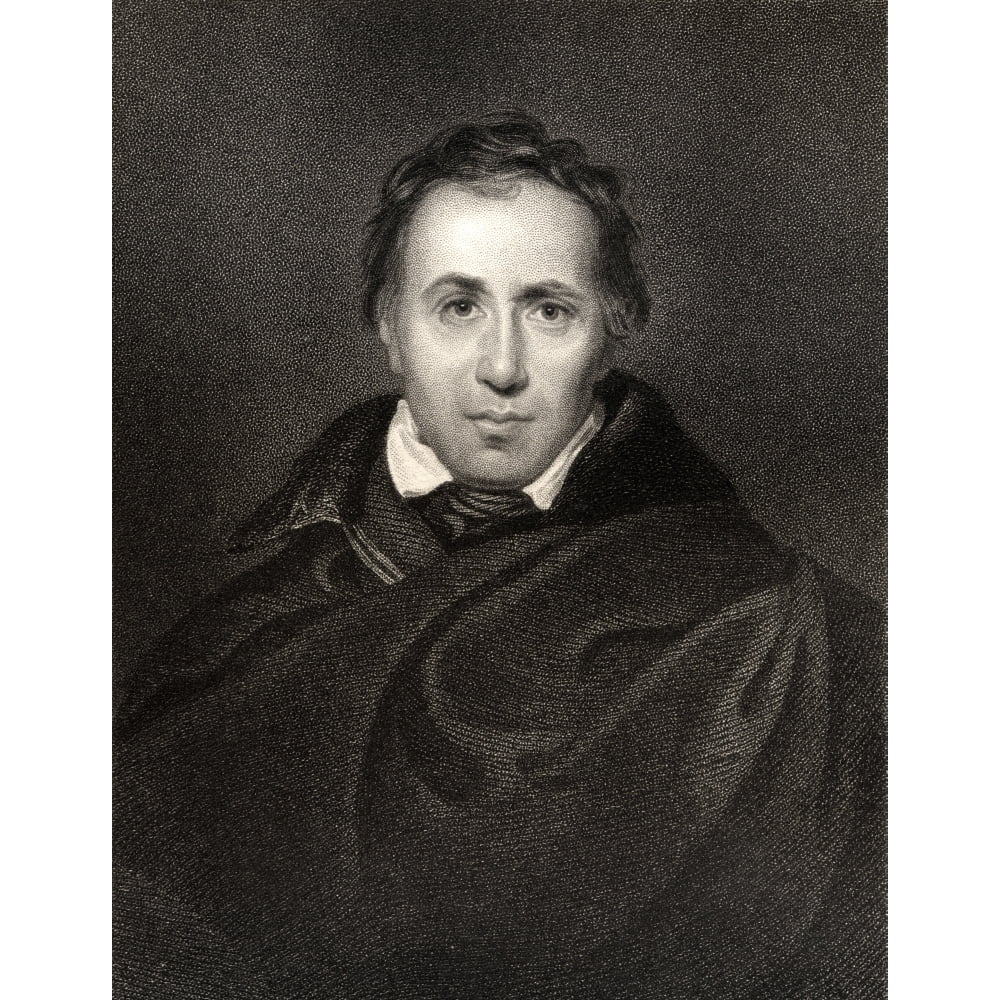 Posterazzi DPI1861277 Allan Cunningham 1784 to 1842 Scottish Poet ...