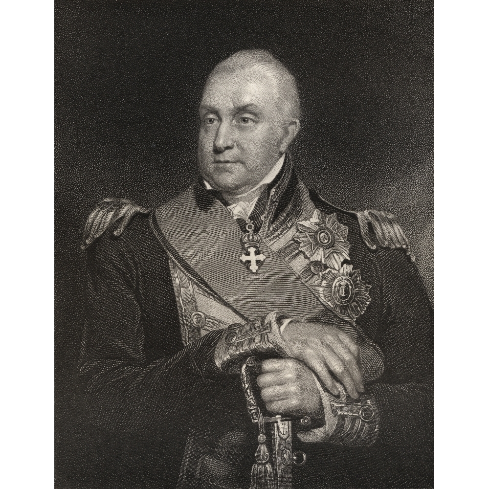 Posterazzi DPI1861345LARGE Admiral Edward Pellew 1st Viscount Exmouth ...