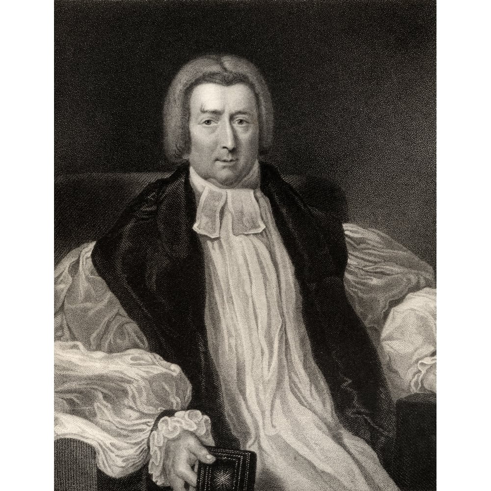 Posterazzi DPI1861347LARGE Rev Robert Gray 1762 to 1834 Bishop of Bristol Engraved by J Jenkins ...