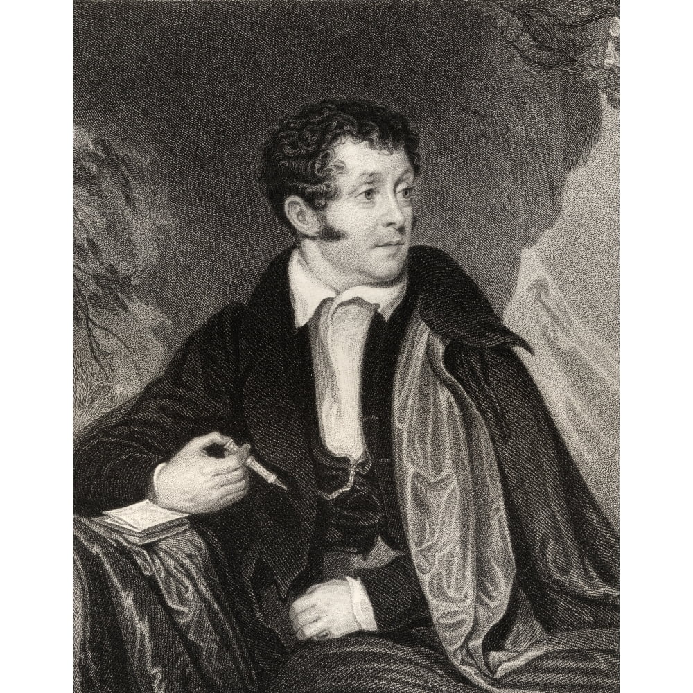 Posterazzi DPI1861533LARGE Thomas Campbell 1777 to 1844 Scottish Poet ...
