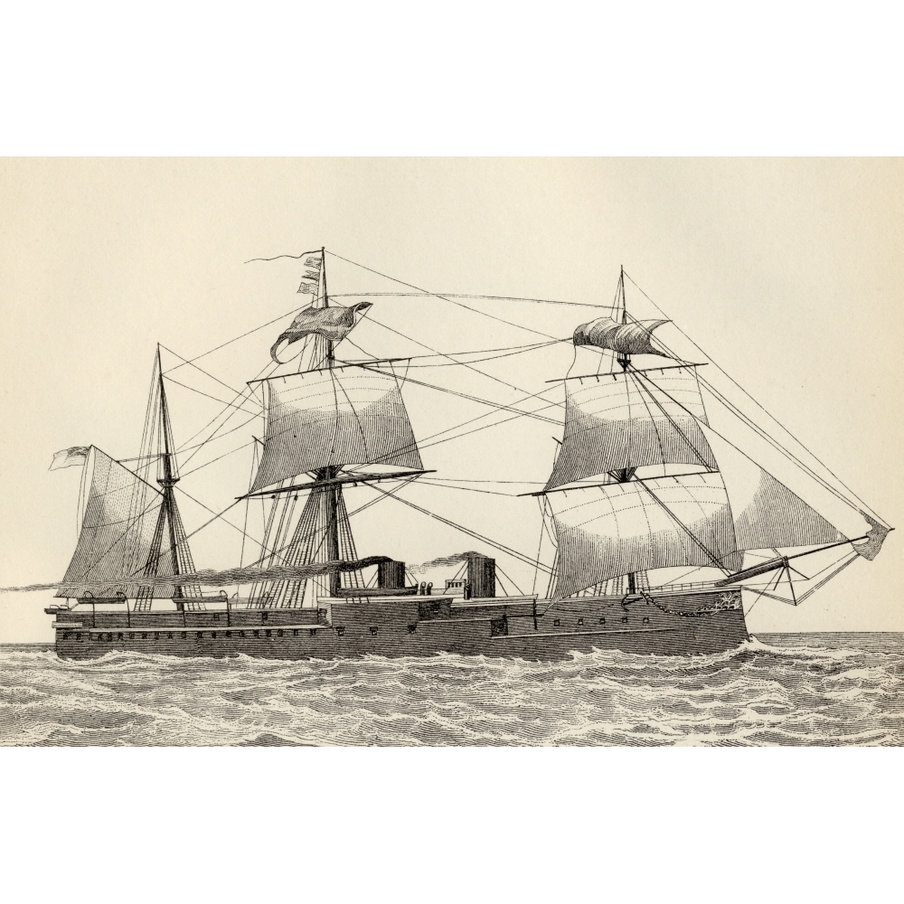 Posterazzi DPI1861901 Hms Alexandra 9490 Tons Twin Screw British ...