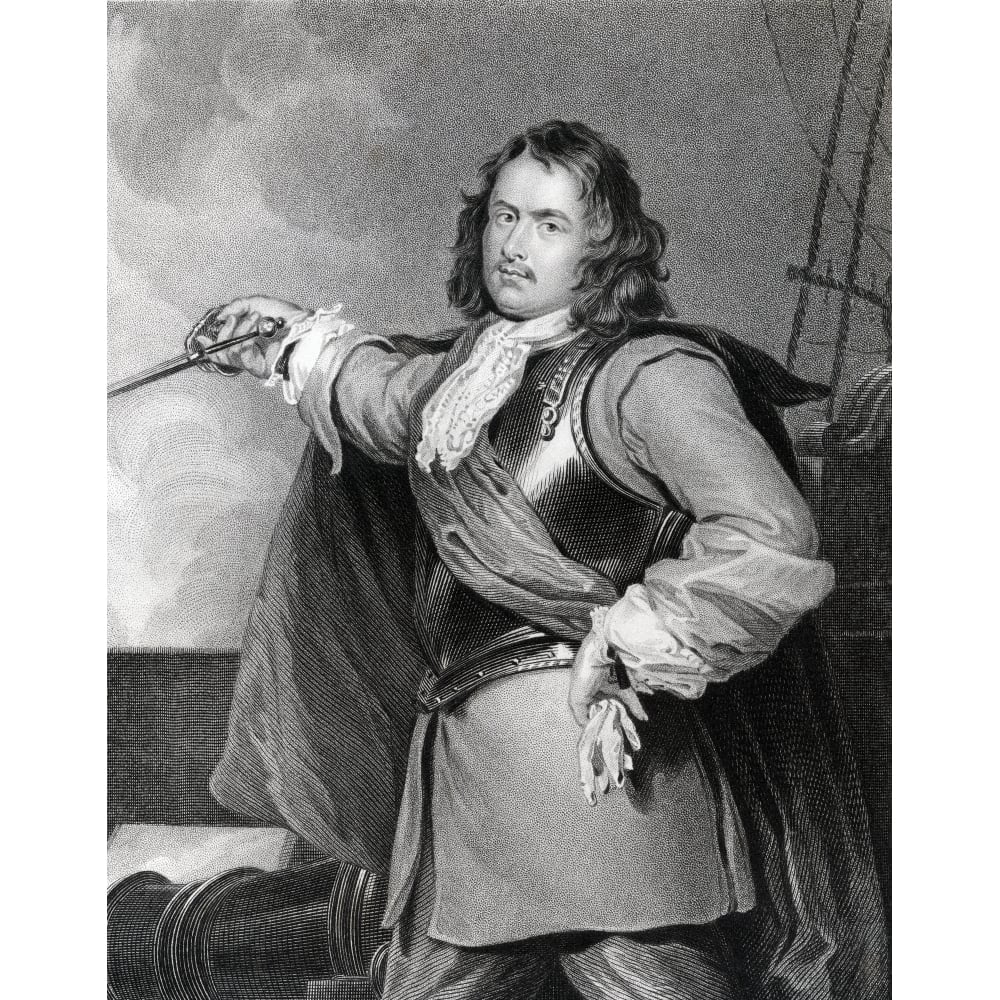 Posterazzi DPI1862310 Robert Blake 1599 to 1657 English Admiral ...