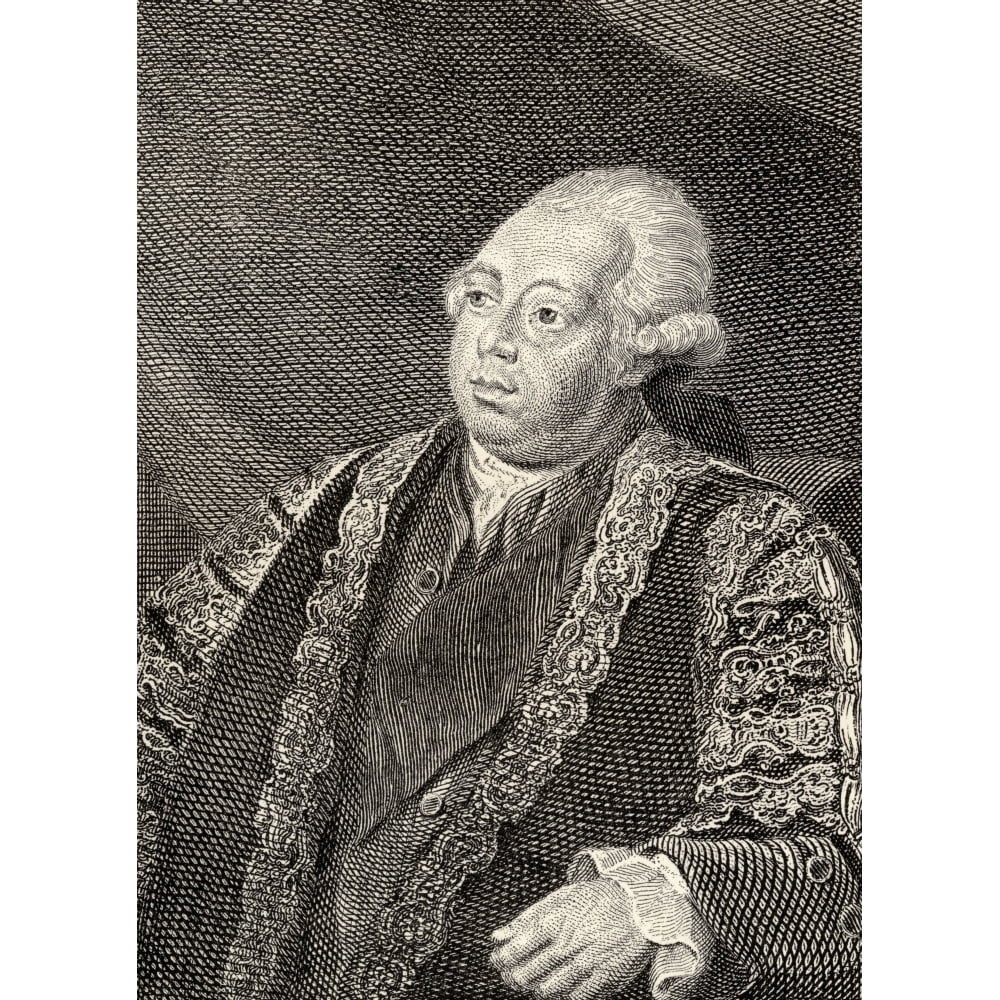 Posterazzi DPI1862421LARGE Lord North Frederick North 2nd Earl of ...