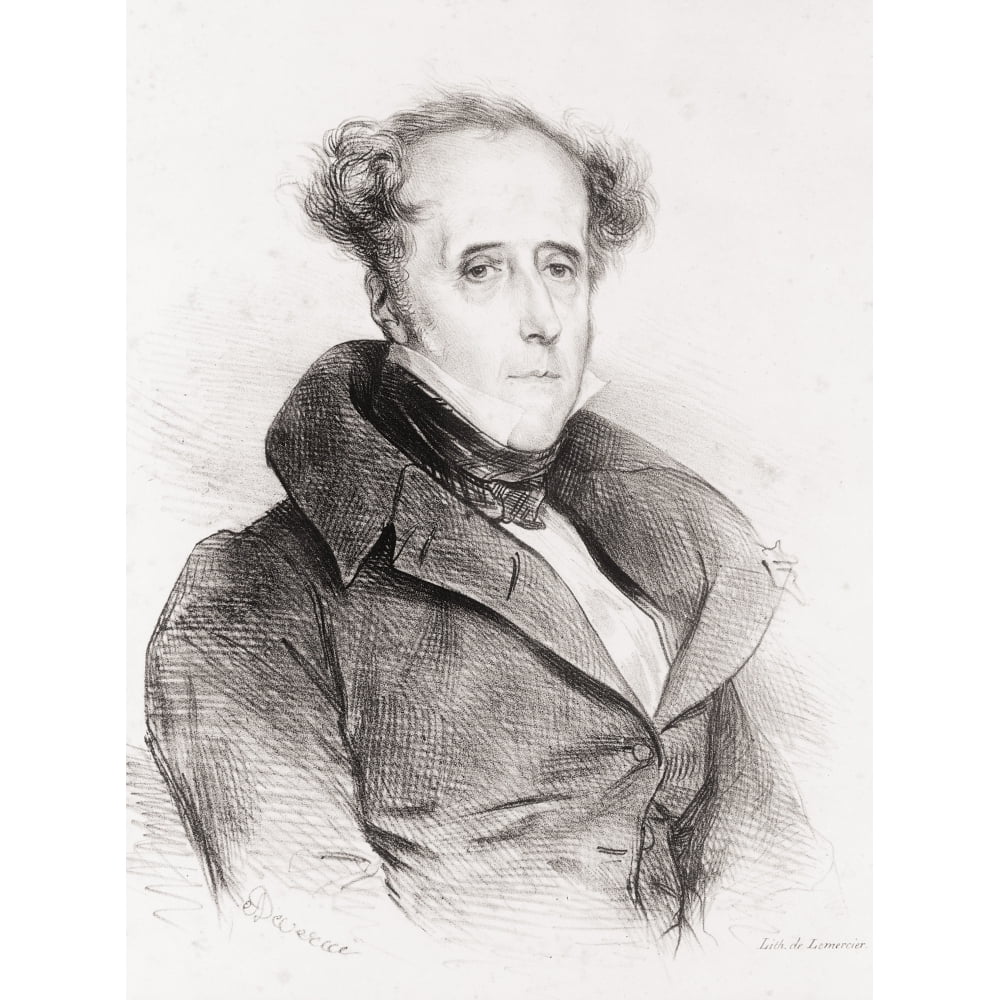 Posterazzi DPI1862532LARGE Fran Ois-Ren Vicomte De Chateaubriand 1768 ...