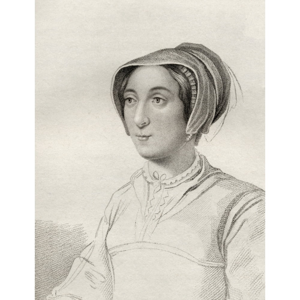 Posterazzi DPI1862602LARGE Elizabeth Cooke Lady Russell Lady Hoby 1528 ...