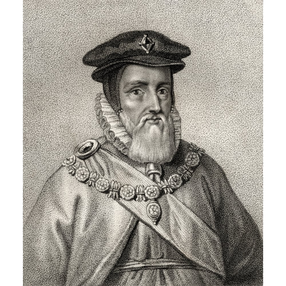 Posterazzi DPI1862607LARGE William Cecil 1st Baron of Burghley 1520 ...