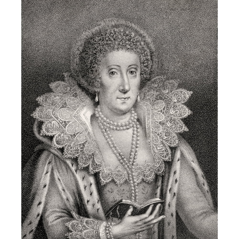 Posterazzi DPI1862611LARGE Mary Herbert Countess of Pembroke Nee Mary ...