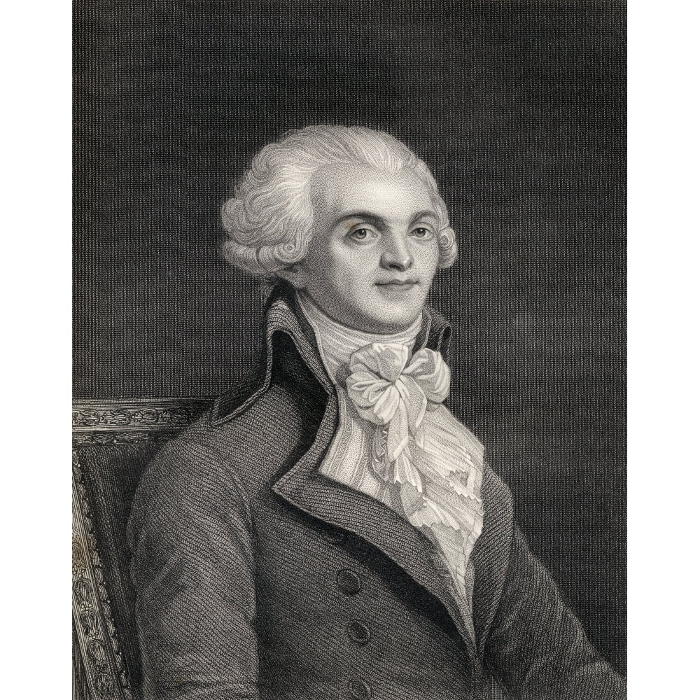 Posterazzi DPI1862733LARGE Maximilien Robespierre 1758-1794 Jacobin ...
