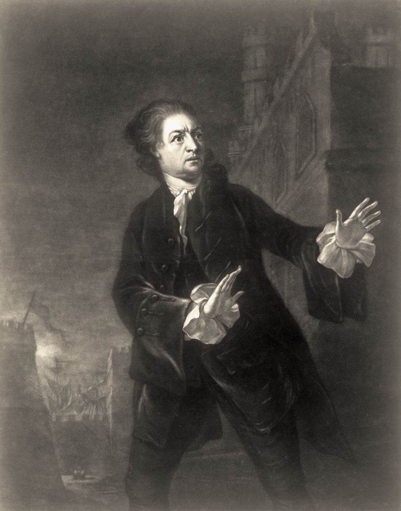 Posterazzi DPI1862777LARGE David Garrick 1717 to 1779 English Actor ...